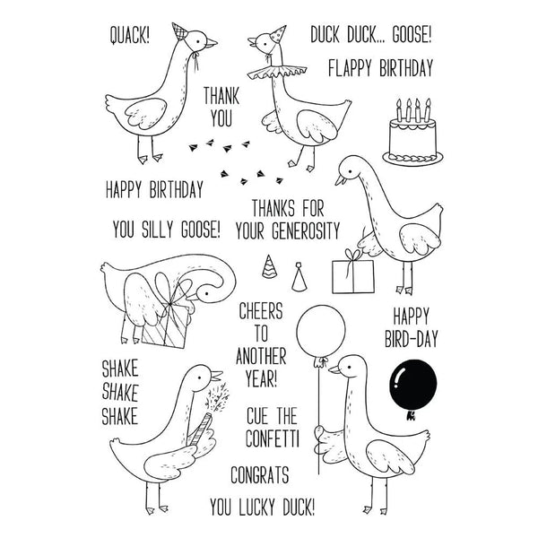 Silly Goose Stamp Set – Bumbleberry Papercrafts Ltd