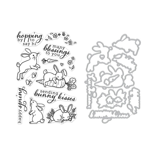 Spring Bunny Bundle (D) – Bumbleberry Papercrafts Ltd