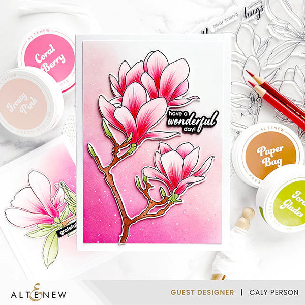 Build-A-Garden: Blushing Magnolias & Add-on Die Bundle – Bumbleberry ...