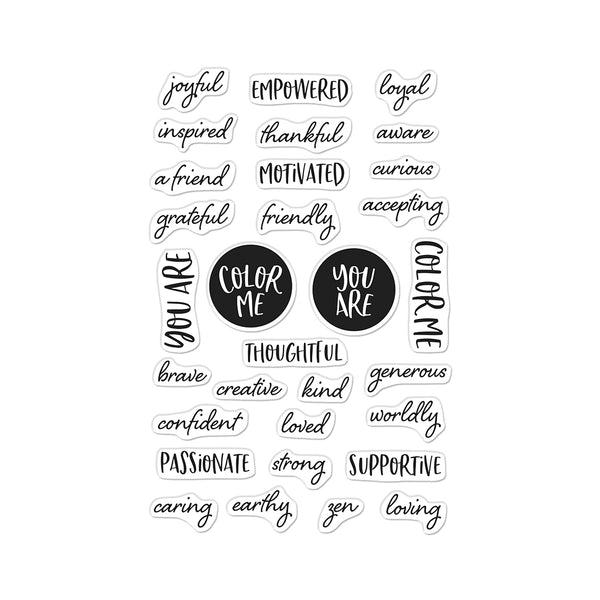 Color Me Words – Bumbleberry Papercrafts Ltd