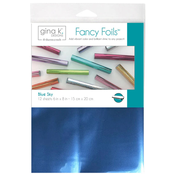 GKD Fancy Foils - Blue Sky – Bumbleberry Papercrafts Ltd