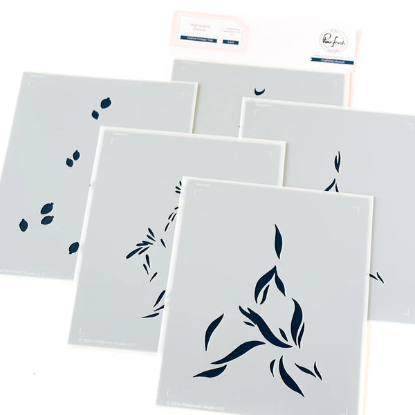 Festive Foliage Tree stencil – Bumbleberry Papercrafts Ltd