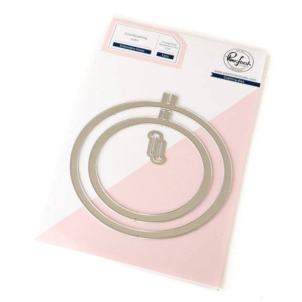 Embroidery Hoops die – Bumbleberry Papercrafts Ltd
