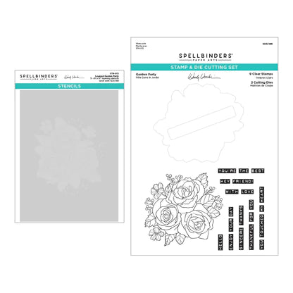 Garden Party SDS & Stencil Bundle from the From the Garden Collection ...