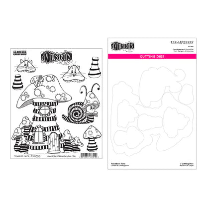Toadstool Tales Stamp and Die Bundle from Stamps & Dies by Dyan Reavel ...