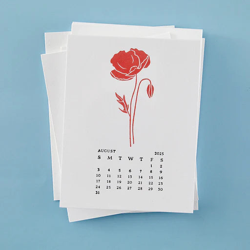 August Poppy Press Plates from the Florals Through the Year Collection ...