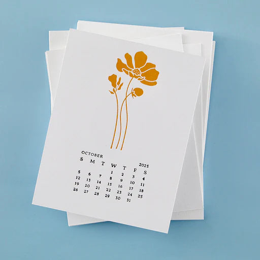 October Cosmos Press Plates from the Florals Through the Year Collecti ...