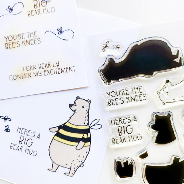 Bear Hugs Stamp Set – Bumbleberry Papercrafts Ltd