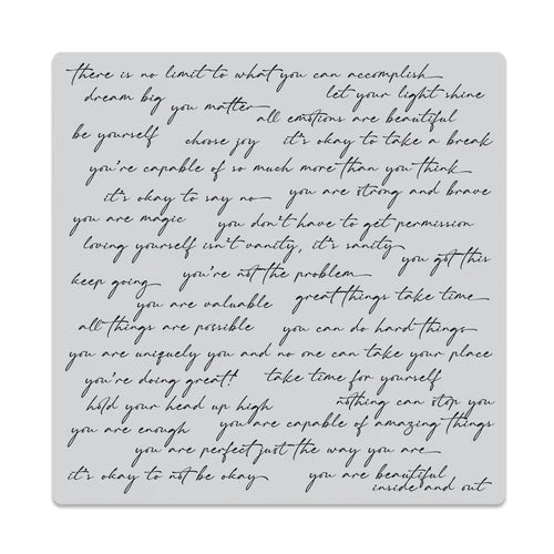 Positive Script Bold Prints – Bumbleberry Papercrafts Ltd