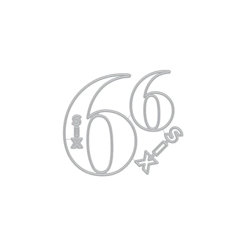 Number Six Fancy Die (C) – Bumbleberry Papercrafts Ltd