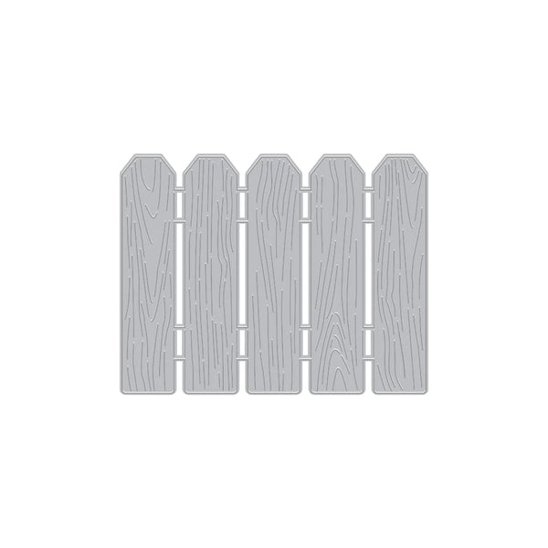 Wood Fence Fancy Die (E) – Bumbleberry Papercrafts Ltd