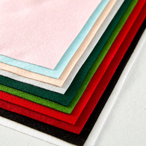 Merino Wool Felt Sheets - Holiday Collection – Bumbleberry Papercrafts Ltd
