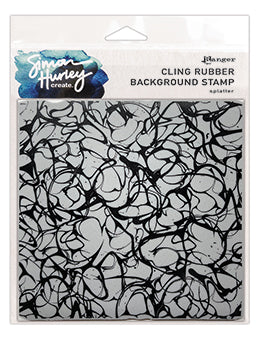 Splatter Background Stamp – Bumbleberry Papercrafts Ltd