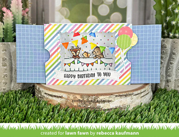Ta-Da! Diorama! Scalloped Window Add-On – Bumbleberry Papercrafts Ltd