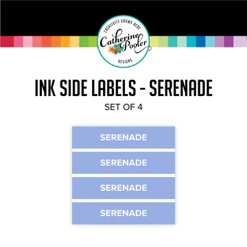 Serenade Side Labels – Bumbleberry Papercrafts Ltd