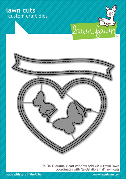 Ta-Da! Diorama! Heart Window Add-On – Bumbleberry Papercrafts Ltd