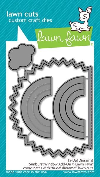 Ta-Da! Diorama! Sunburst Window Add-On – Bumbleberry Papercrafts Ltd
