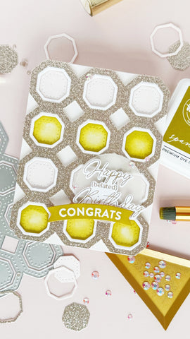 Octagon Grid Coverplate Die – Bumbleberry Papercrafts Ltd