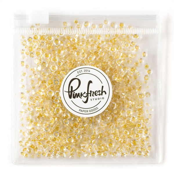 Gems: Clear with gold dust – Bumbleberry Papercrafts Ltd