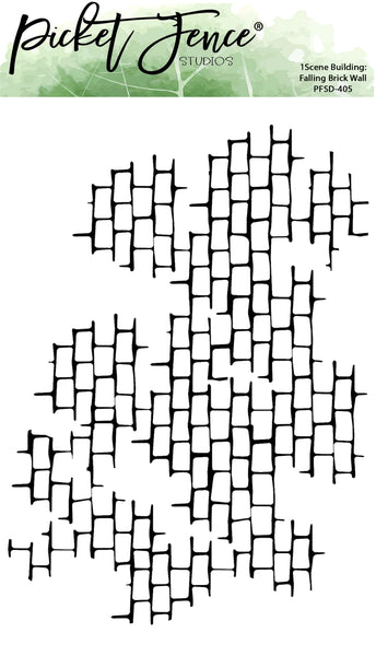 Scene Building Die: Falling Brick Wall* – Bumbleberry Papercrafts Ltd