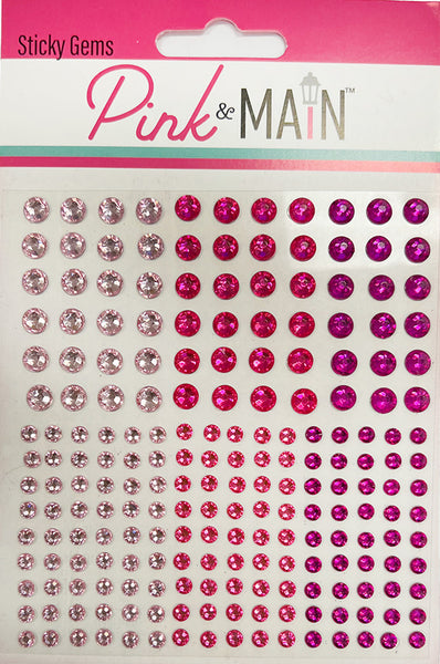 The Pinks Sticky Gems – Bumbleberry Papercrafts Ltd