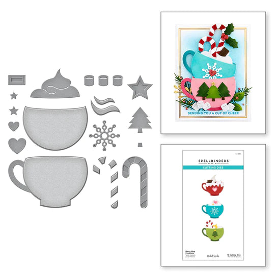Merry Mug Creations Etched Dies from the Merry Mug & Circle Delights C ...