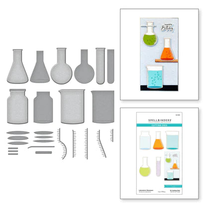 Laboratory Glassware Etched Dies from the Propagation Garden Collectio ...