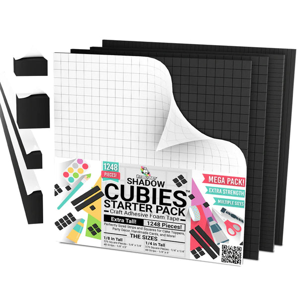 Bearly Art Cubies - The Shadow Collection – Bumbleberry Papercrafts Ltd