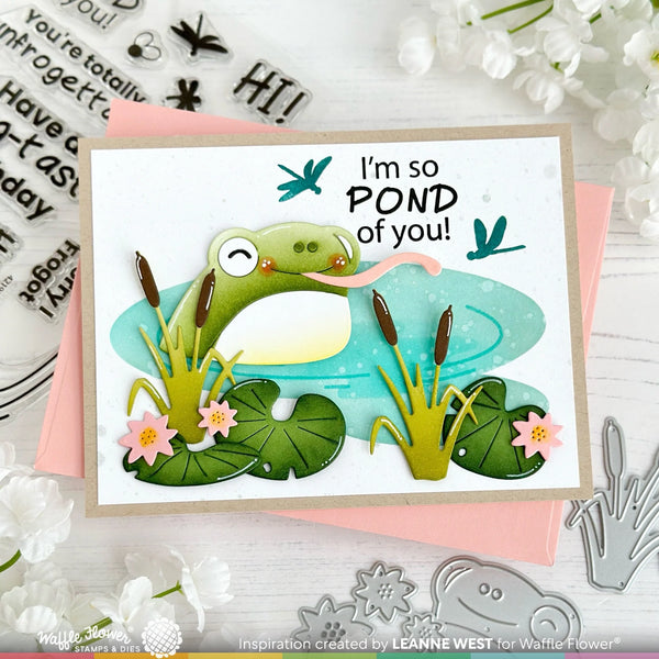 Pond with Lily Pads Die – Bumbleberry Papercrafts Ltd