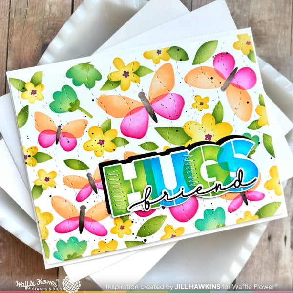 Overlapping Hugs Additions Stamp Set – Bumbleberry Papercrafts Ltd