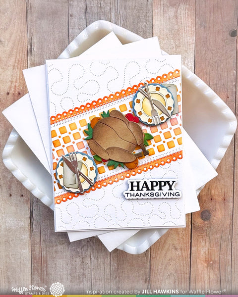 Table Add-on Turkey Die – Bumbleberry Papercrafts Ltd