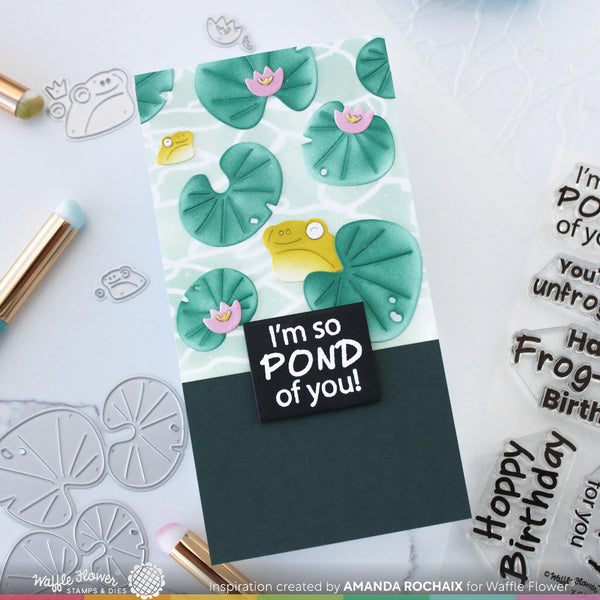 Pond of You Stamp Set – Bumbleberry Papercrafts Ltd