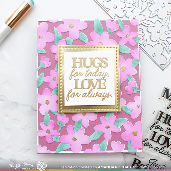 Mod Blossom Stencil – Bumbleberry Papercrafts Ltd