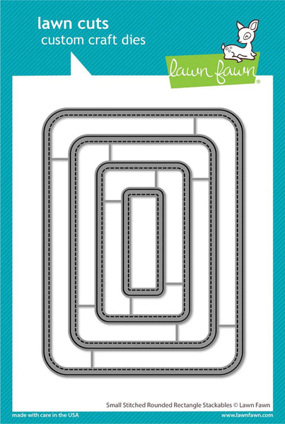 Small Stitched Rounded Rectangle Stackables – Bumbleberry Papercrafts Ltd