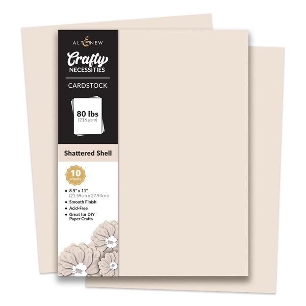 Crafty Necessities: Shattered Shell Cardstock (10 sheets/set ...