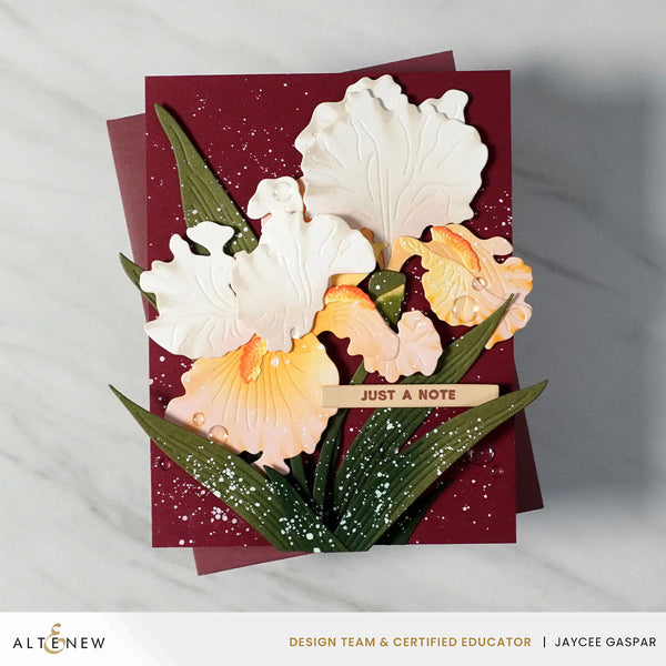 Craft A Flower: Bearded Iris Layering Die Set – Bumbleberry Papercrafts Ltd