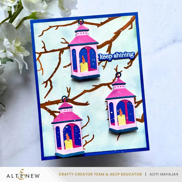 Decorative Lantern Layering Die Set – Bumbleberry Papercrafts Ltd