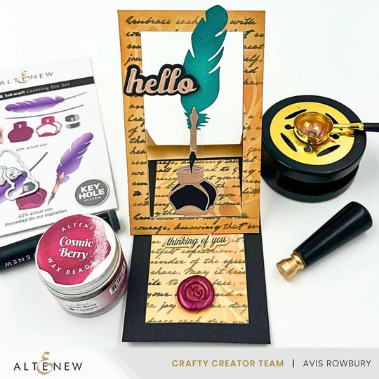 Quill & Inkwell Layering Die Set – Bumbleberry Papercrafts Ltd