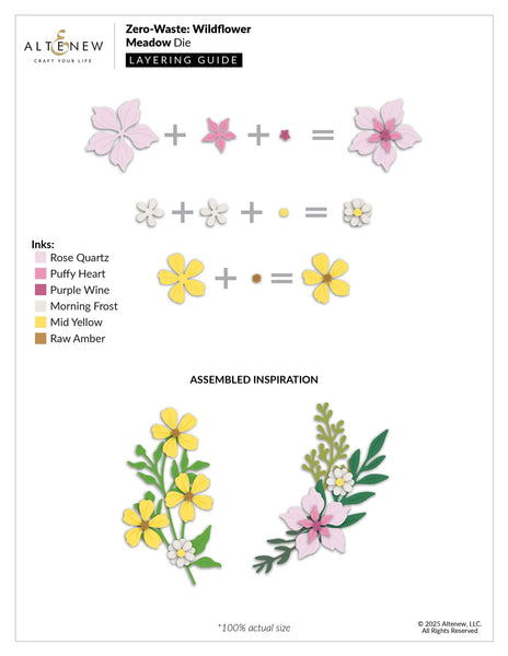 Zero-Waste: Wildflower Meadow Die – Bumbleberry Papercrafts Ltd