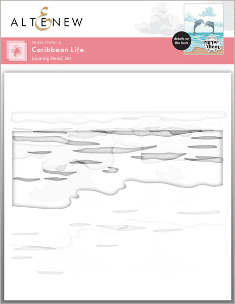 Caribbean Life Layering Stencil Set (4 in 1) – Bumbleberry Papercrafts Ltd