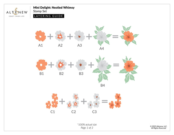 Mini Delight: Nestled Whimsy Stamp & Die Set – Bumbleberry Papercrafts Ltd