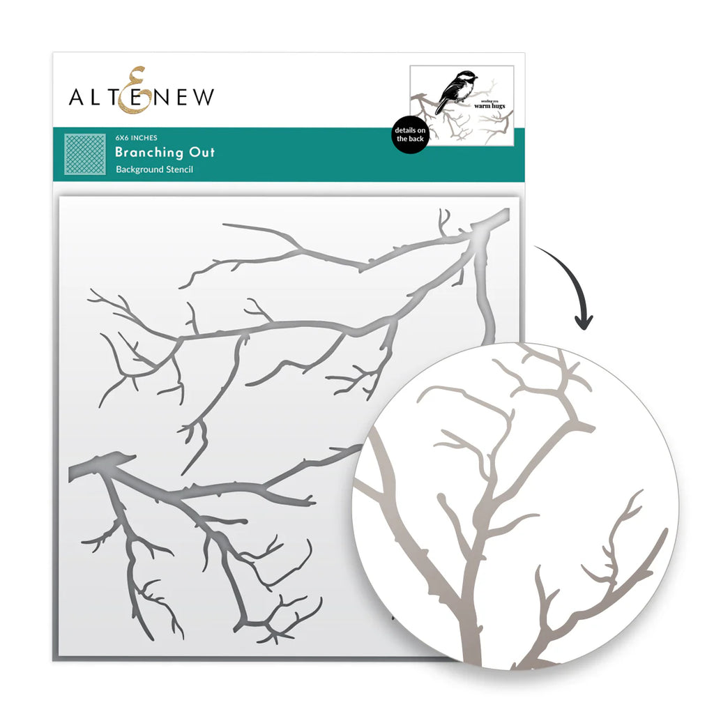 Branching Out Stencil – Bumbleberry Papercrafts Ltd