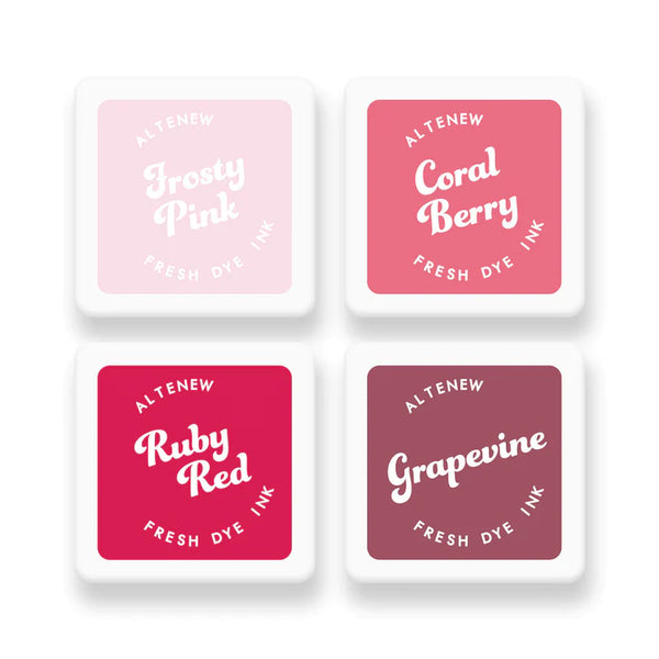 Red Cosmos Fresh Dye Ink Mini Cube Set – Bumbleberry Papercrafts Ltd