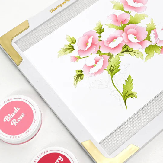 Stampwheel 2.0 - Ultra Sticky Mat: Grid – Bumbleberry Papercrafts Ltd