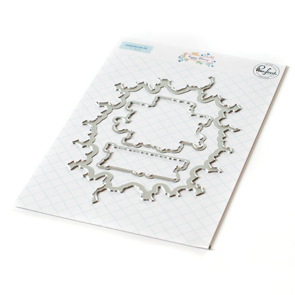 Happy Blooms Frame Die - RETIRING – Bumbleberry Papercrafts Ltd