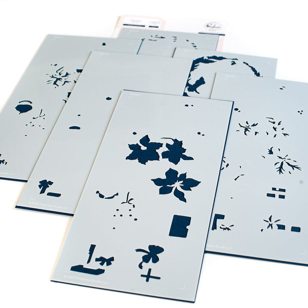 Holiday Elements stencils – Bumbleberry Papercrafts Ltd