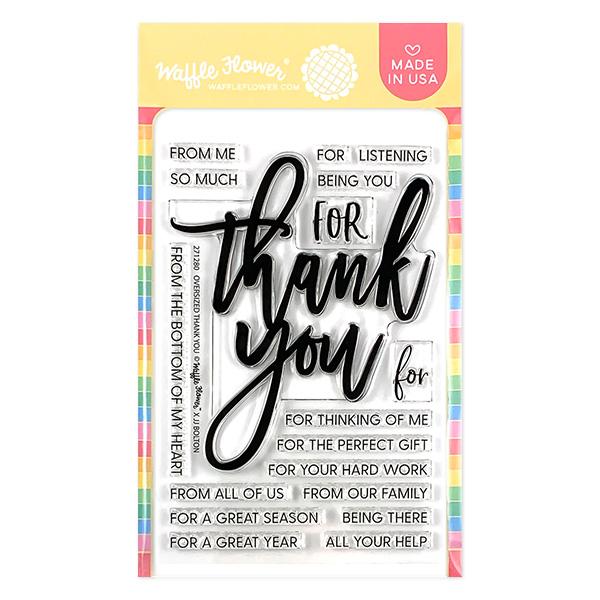 Oversized Thank You Stamp Set – Bumbleberry Papercrafts Ltd