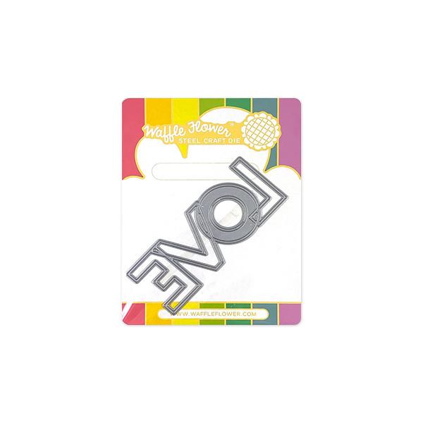 Outline Love Word Die – Bumbleberry Papercrafts Ltd