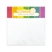 Random Tiny Dot Stencil – Bumbleberry Papercrafts Ltd