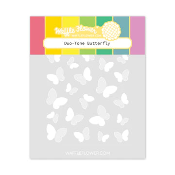 Duo-tone Butterfly Stencil Duo – Bumbleberry Papercrafts Ltd